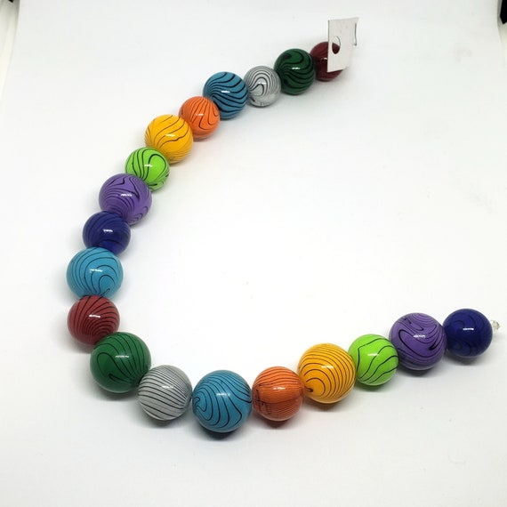 Strung beads for jewelry making store
