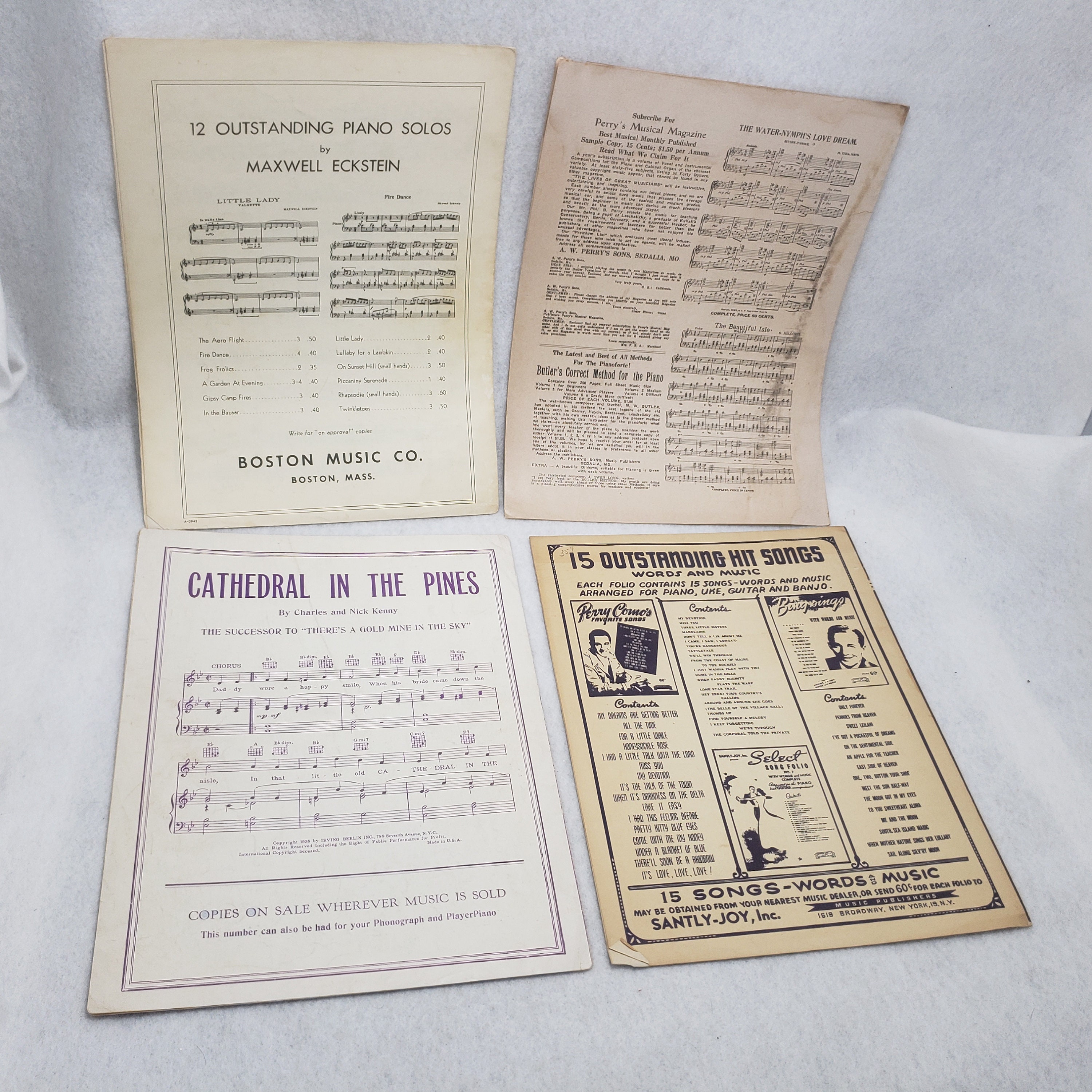 Vintage Sheet Music Lot 1930s 1940s Big Band Music Classical - Etsy