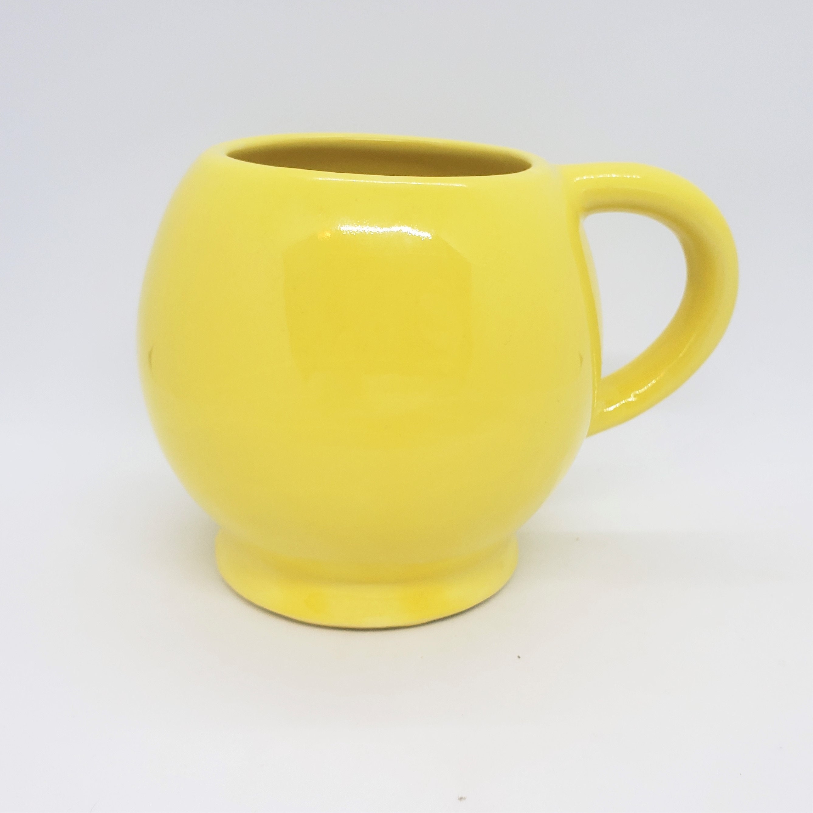 Vintage Happy Face Coffee Mug 1970s, Mccoy Yellow Smiley Face Mug ...