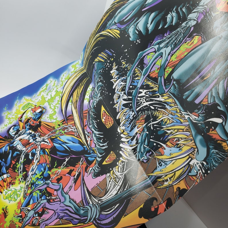 Wizard Comics Magazine Issue 29 January 94, Spawn Cover Art With Fold ...