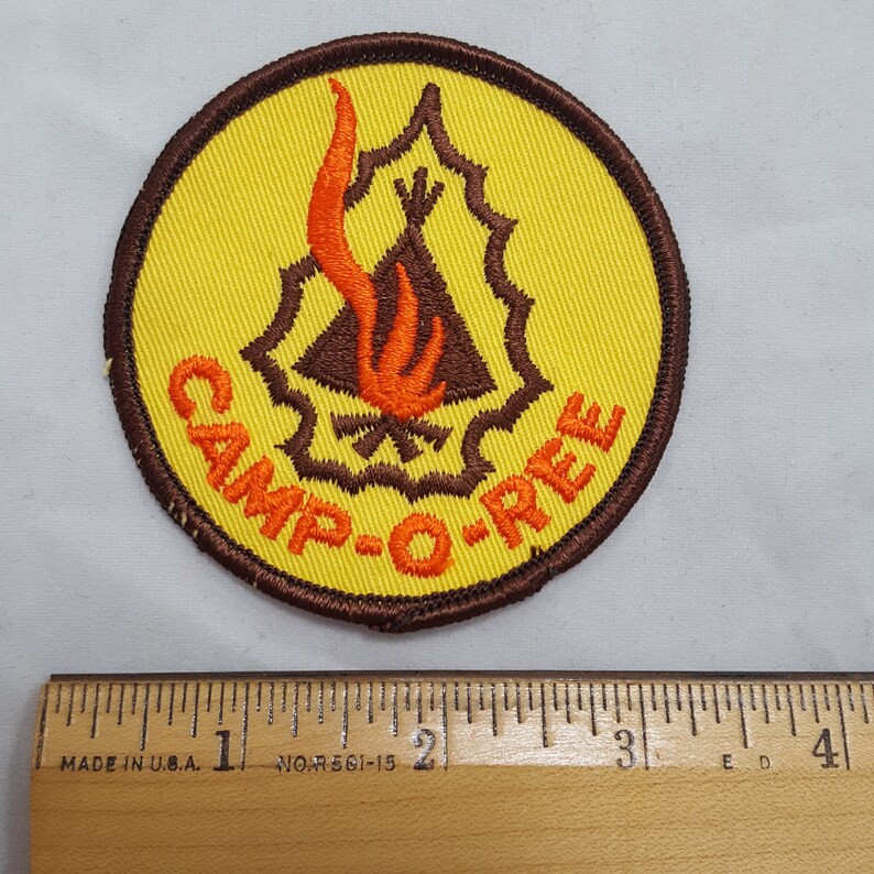 Vintage Boy Scout Camporee Patch Lot- BSA Scouting- Aequus District ...