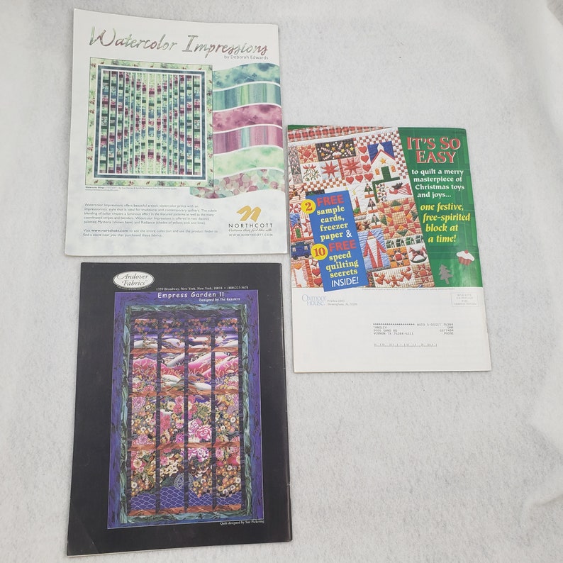 6 Quilting Magazines Lot, Quilter's World, Mccall's Quilting, Quick ...