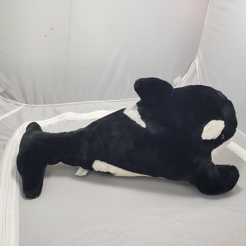 Vintage Shamu Seaworld Plush, Orca Whale Stuffed Animal, Large 19in ...
