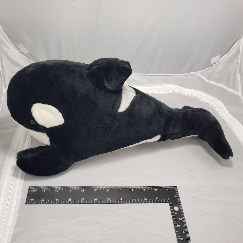 Vintage Shamu Seaworld Plush, Orca Whale Stuffed Animal, Large 19in ...