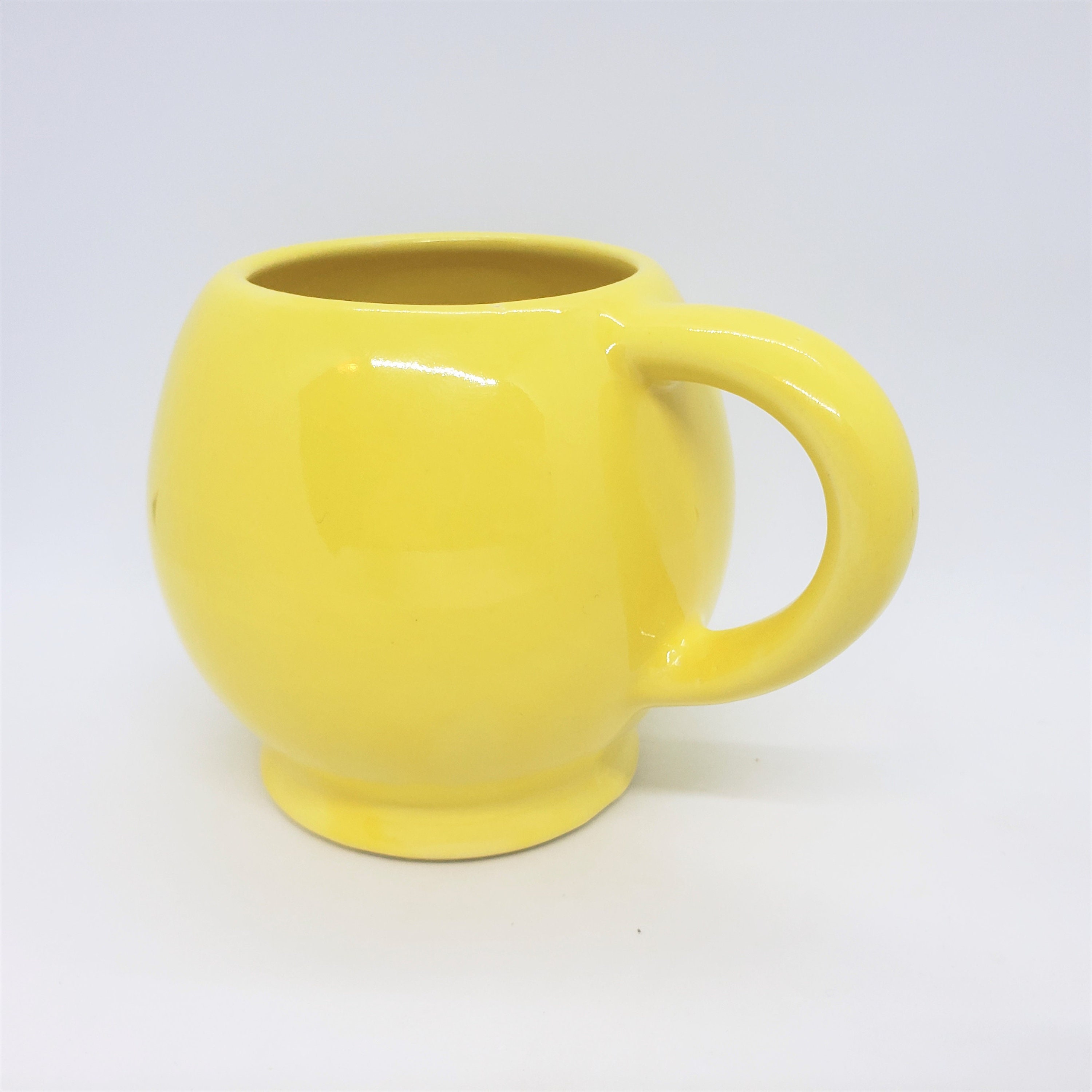 Vintage Happy Face Coffee Mug 1970s, Mccoy Yellow Smiley Face Mug ...