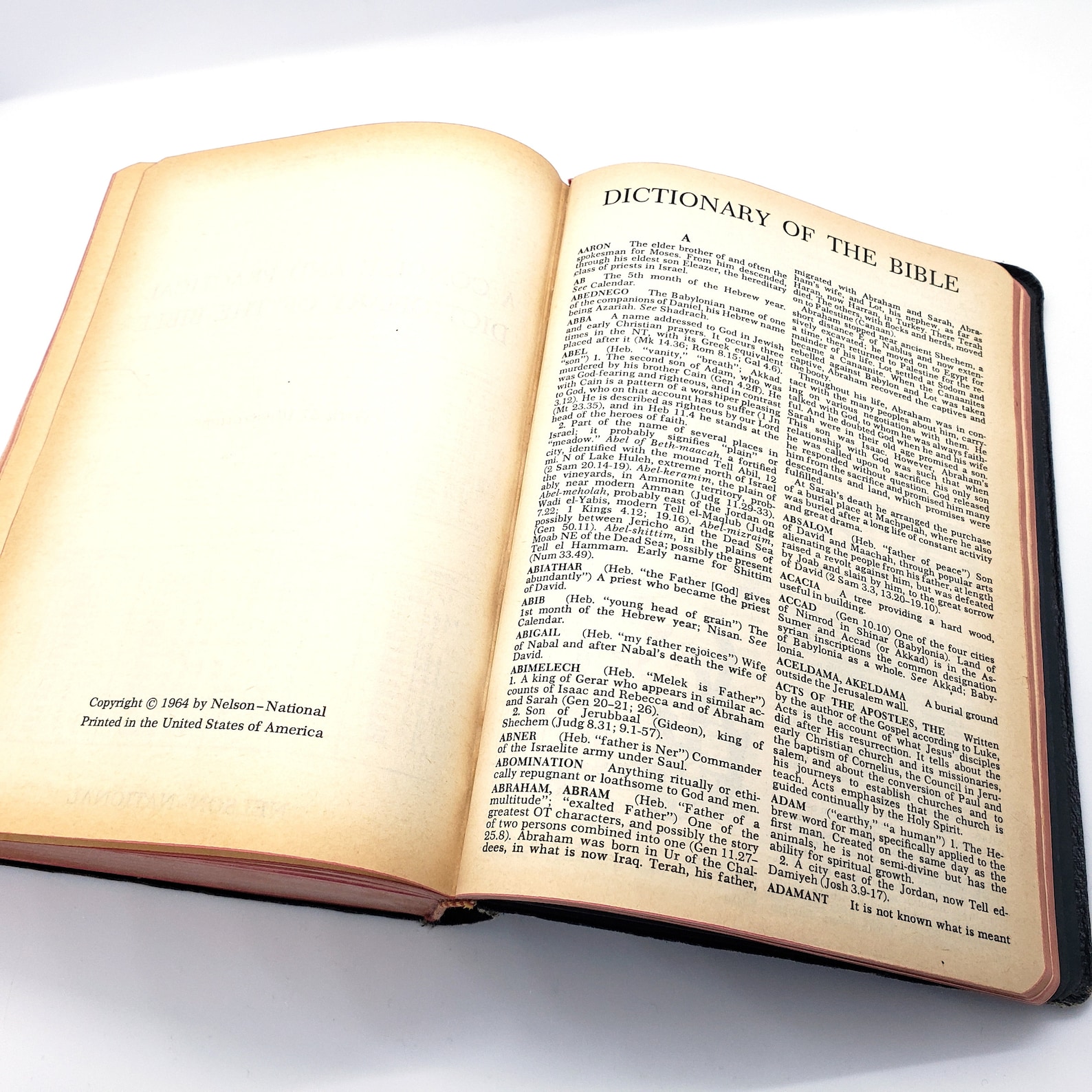 Holy Bible Concordance Revised Standard Ed Melton Bible 1952 - Etsy