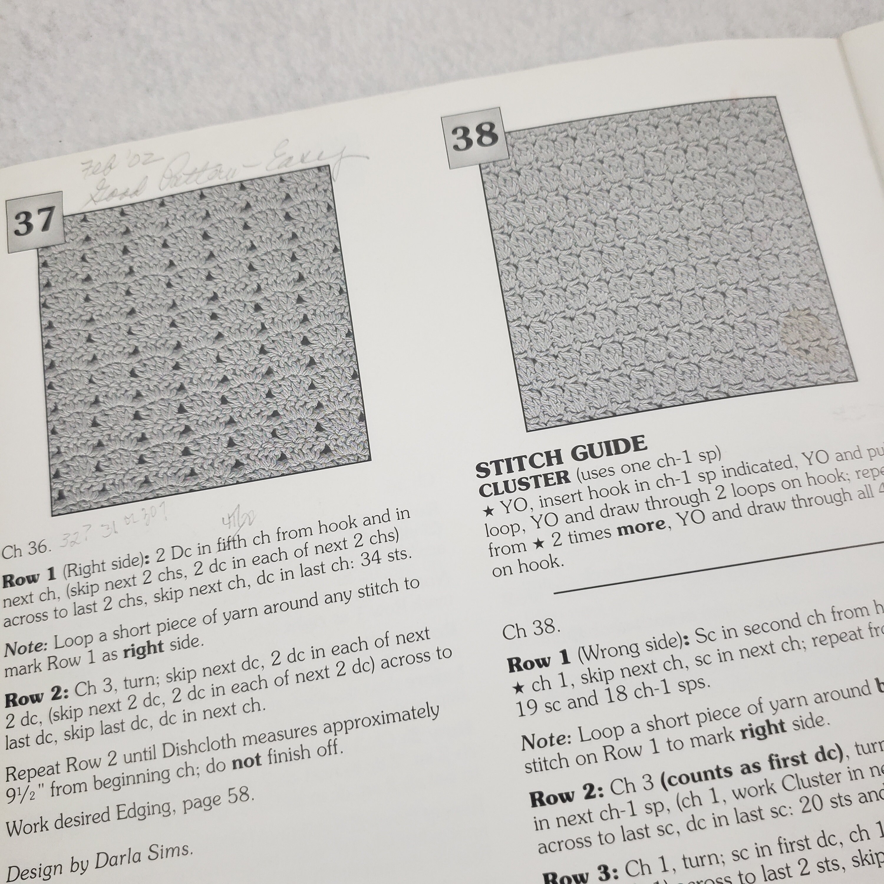 3 Crochet Pattern Books Lot, Crochet Shawl Pattern, Crochet Dishcloths ...