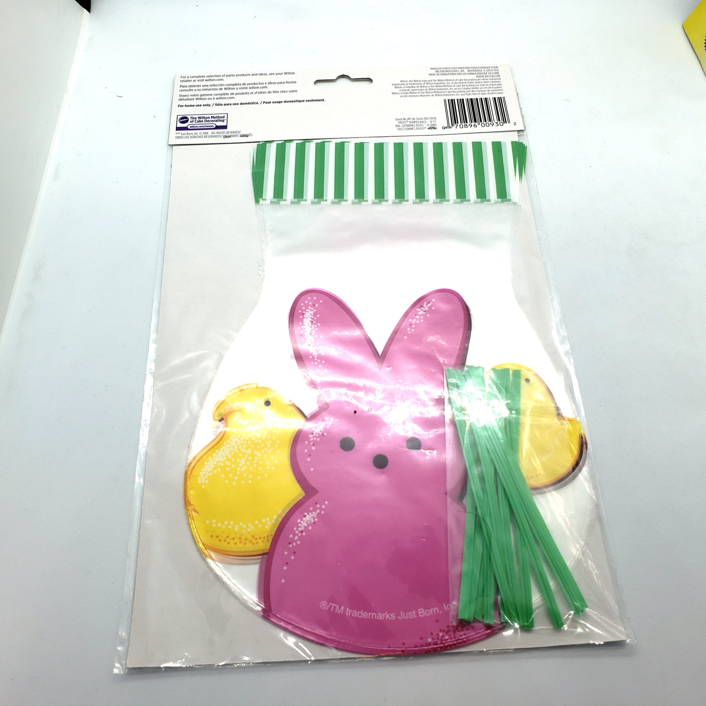 Peeps Shaped Party Treat Bags 24 Ct Set, Wilton Easter Bags, Easter ...
