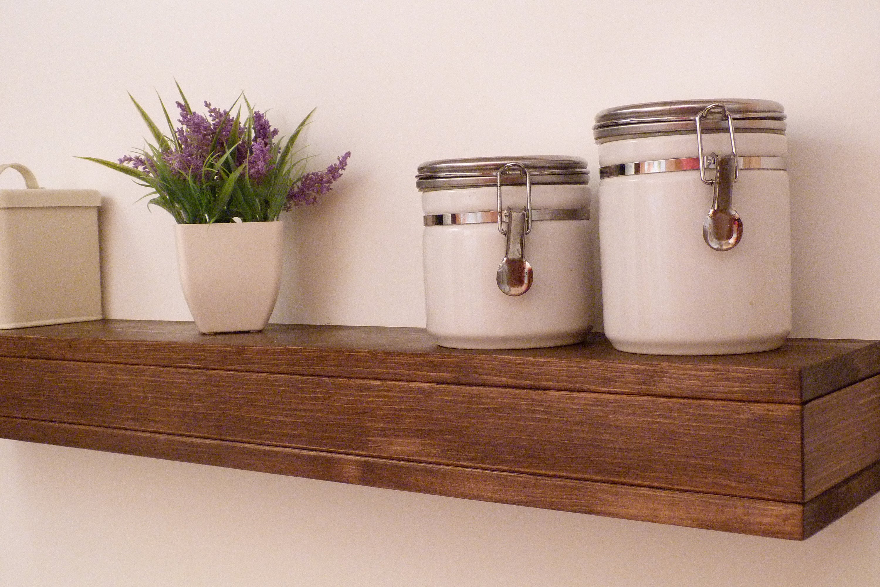 Floating Shelf Wooden Floating Shelf Floating Shelves | Etsy