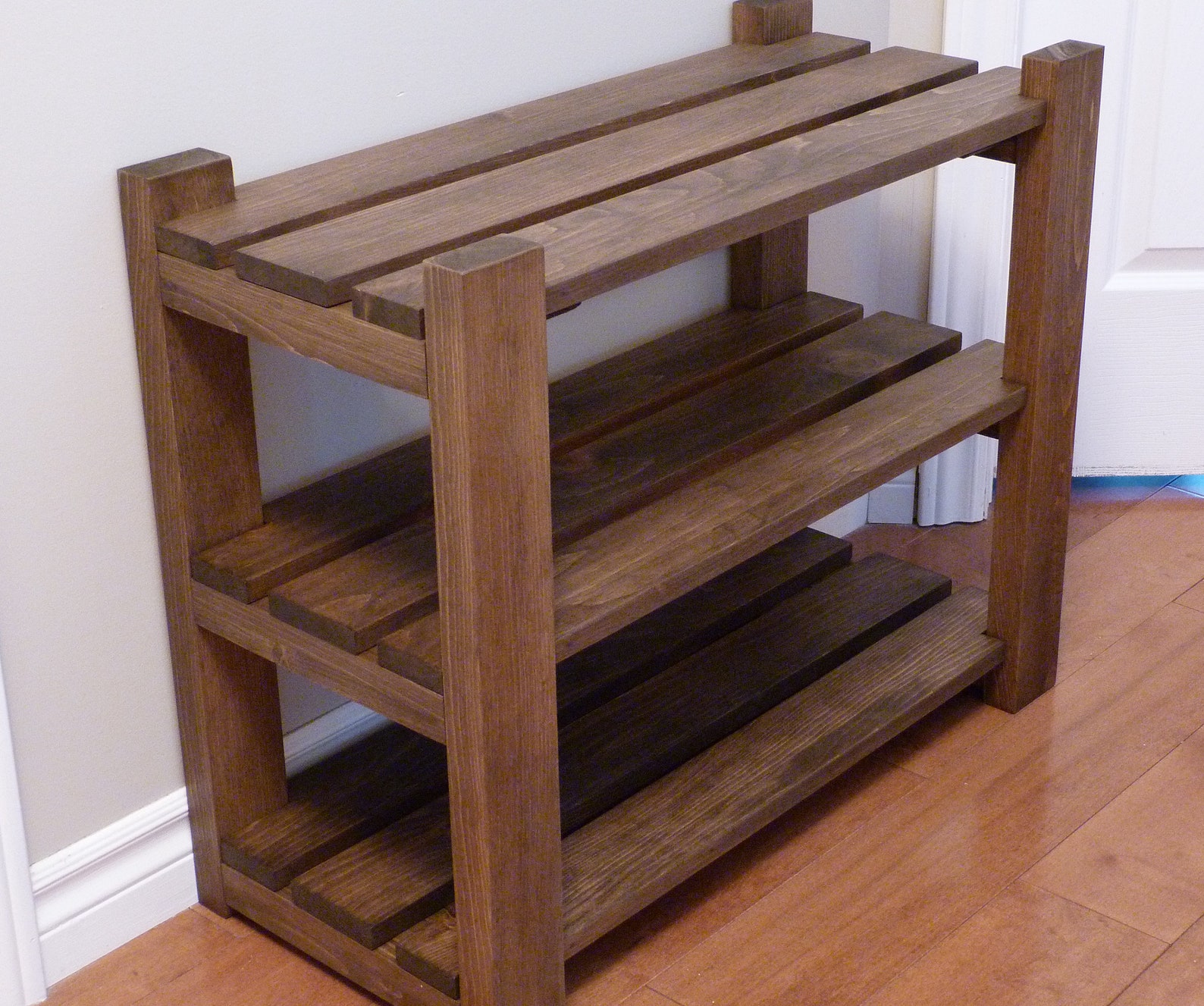Shoe Rack-3 Levels / With Length Options, Shoe Storage, Shoe Organizer ...