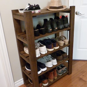 Shoe Rack-5 Levels / With Length Options Shoe Storage Shoe - Etsy