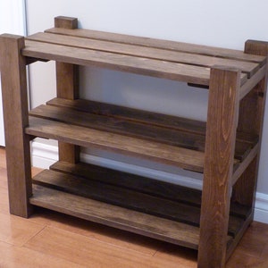 Shoe Rack-3 Levels / With Length Options, Shoe Storage, Shoe Organizer ...