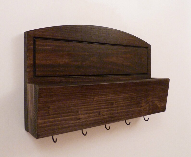 Mail Organizer Wall Mail Rack Entryway Organizer Key Rack - Etsy
