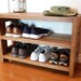 30 Inches Rustic Shoe Rack 3 Levels, Shoe Storage, Shoe Organizer, Shoe ...