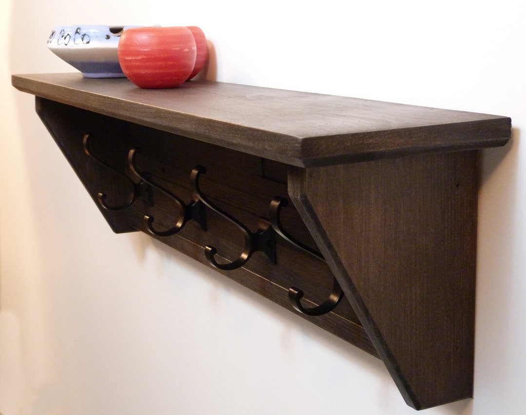 Porte manteau moderne et rustique de hall d'entrée, couloir ou ...