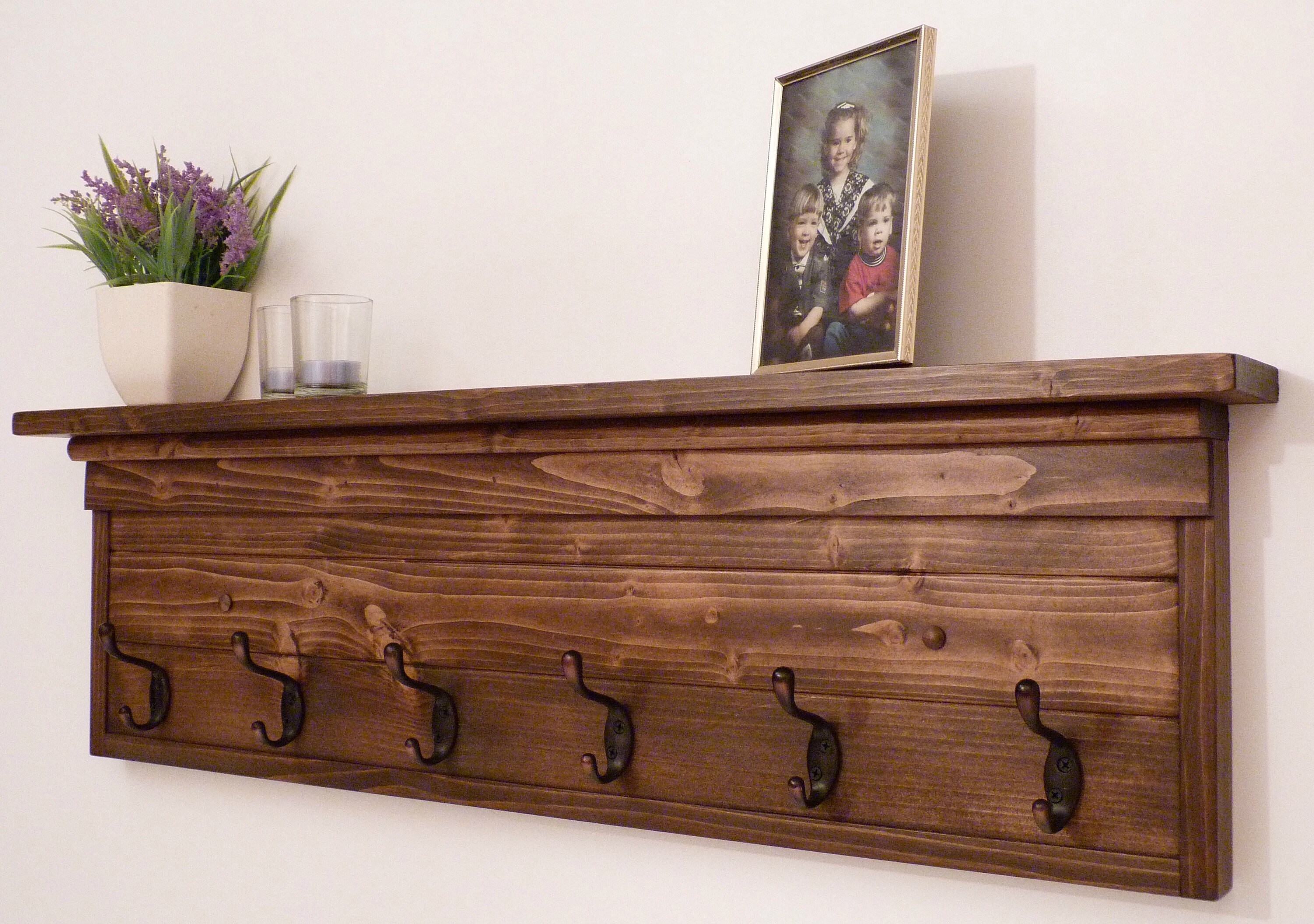 Entryway Hallway or Mudroom Coat Rack Wall Coat Rack Coat | Etsy