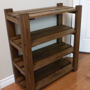 Shoe Rack-4 Levels / With Length Options, Shoe Storage, Shoe Organizer ...