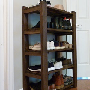 Shoe Rack-5 Levels / With Length Options, Shoe Storage, Shoe Organizer ...