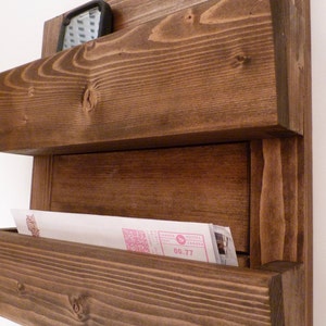 Mail Organizer Wall Mail Rack Entryway Organizer Key - Etsy