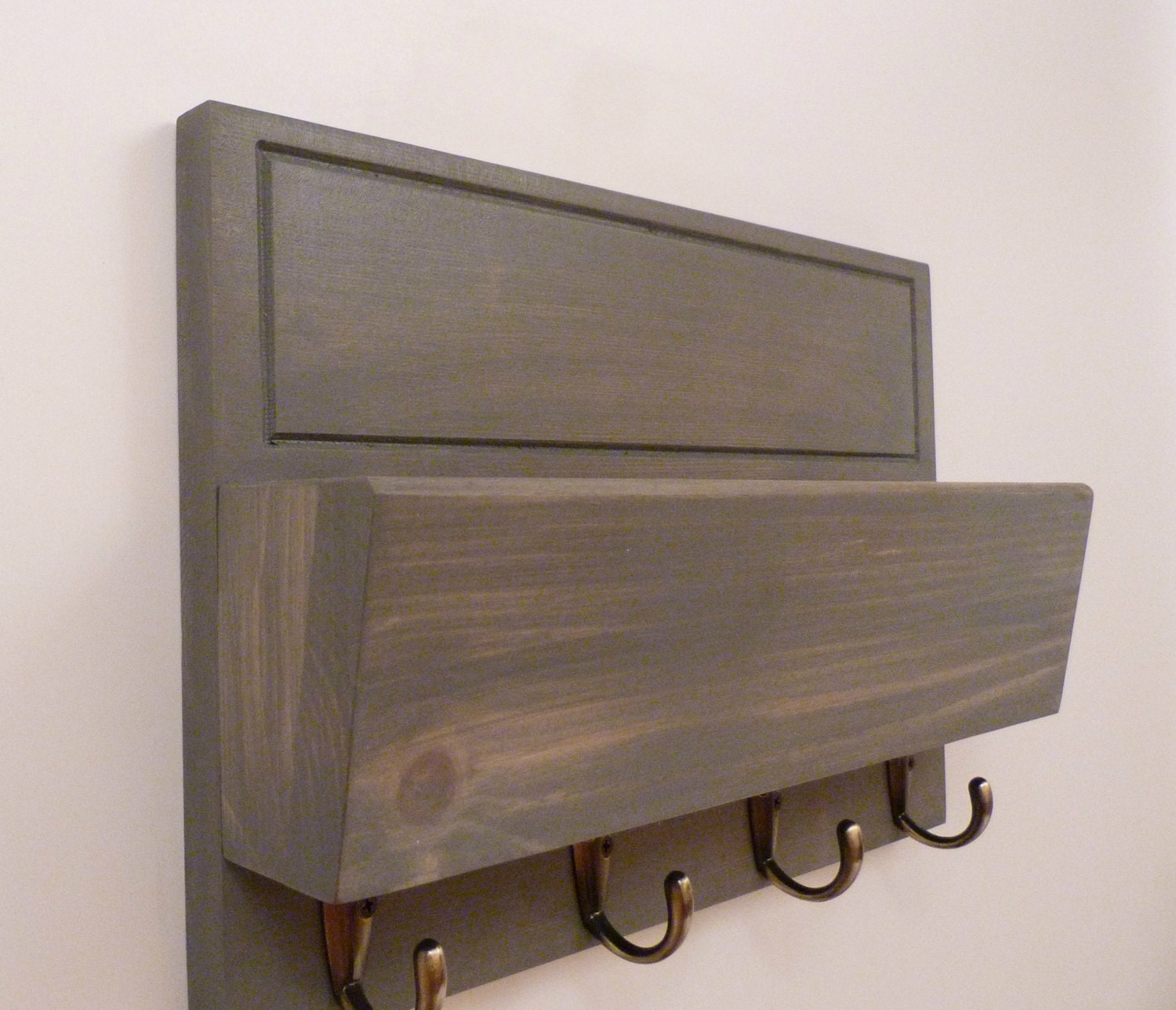 Mail Organizer Wall Mail Rack Entryway Organizer Key Rack - Etsy Canada
