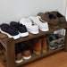 Shoe Rack-2 Levels / With Length Options Shoe Storage Shoe - Etsy