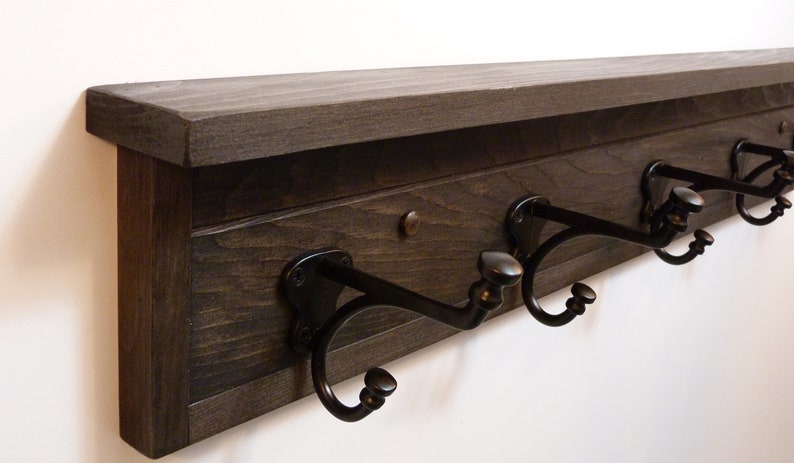 Entryway Hallway or Mudroom Coat Rack Wall Coat Rack Coat - Etsy