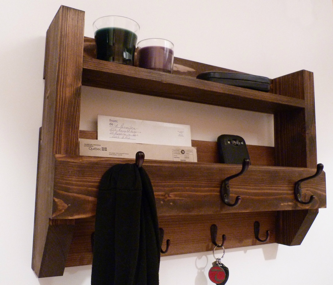 Entryway Coat Rack Coat Rack With Shelf Coat Rack With - Etsy