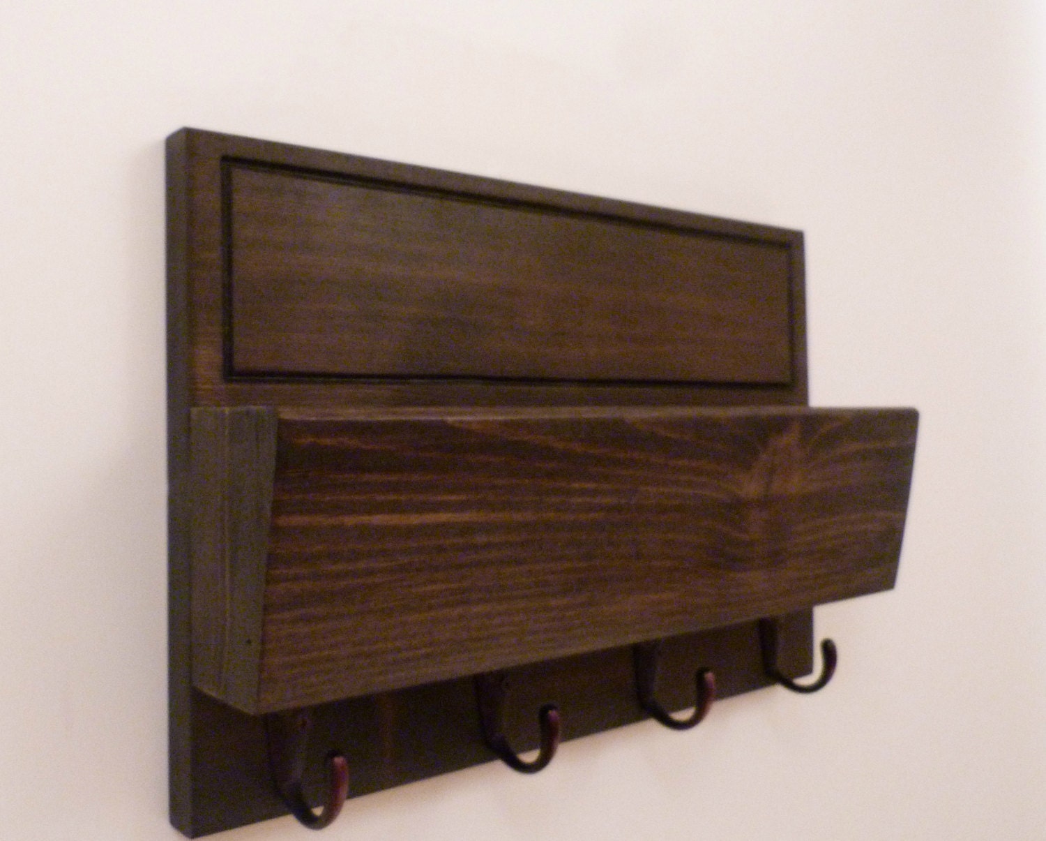 Mail Organizer Wall Entryway Organizer Key Rack Key Holder - Etsy
