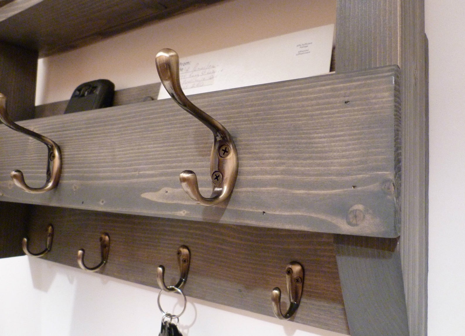 Entryway Coat Rack Coat Rack With Shelf Coat Rack With | Etsy