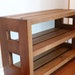 30 Inches Rustic Shoe Rack 3 Levels, Shoe Storage, Shoe Organizer, Shoe ...