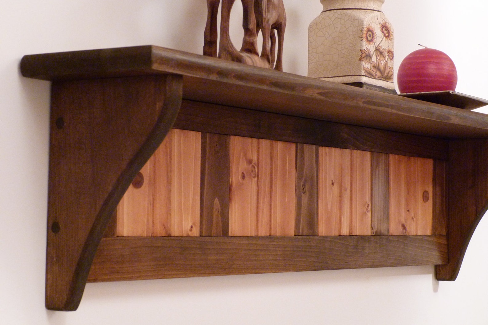 Wood Wall Shelf 35 Incheswall Shelfwall Mount Shelf - Etsy Canada