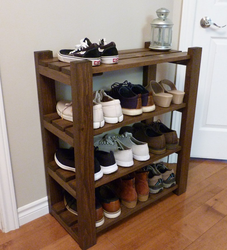 Shoe Rack-4 Levels / With Length Options, Shoe Storage, Shoe Organizer ...