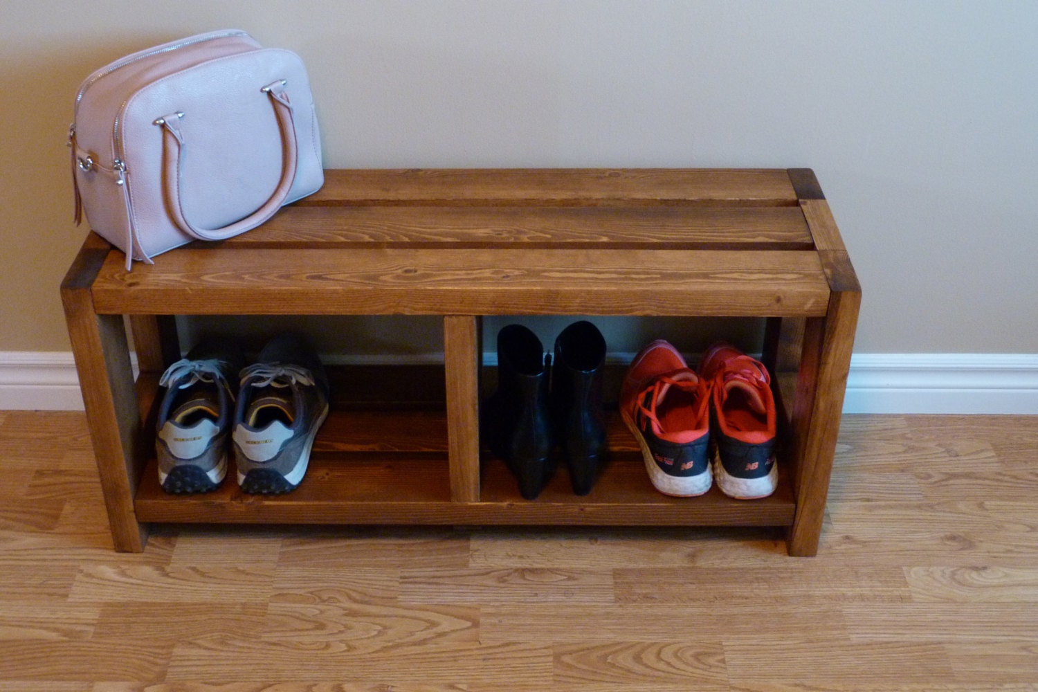 Rustic Shoe Bench Shoe Storage Shoe Organizer Shoe Cabinet - Etsy