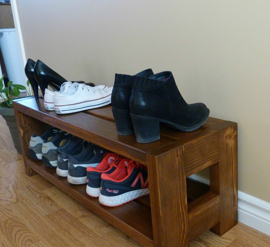 Rustic Shoe Rack, Shoe Storage, Shoe Organizer, Shoe Cabinet, Shoe Rack ...