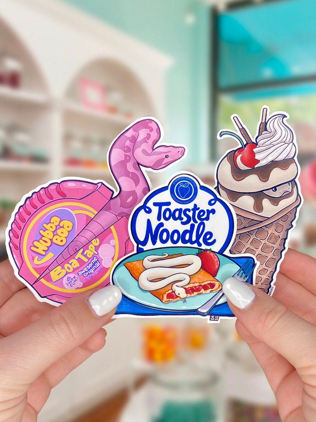 Snake Sticker Bundle - Etsy