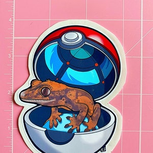 Crested Gecko Sticker Bundle - Etsy