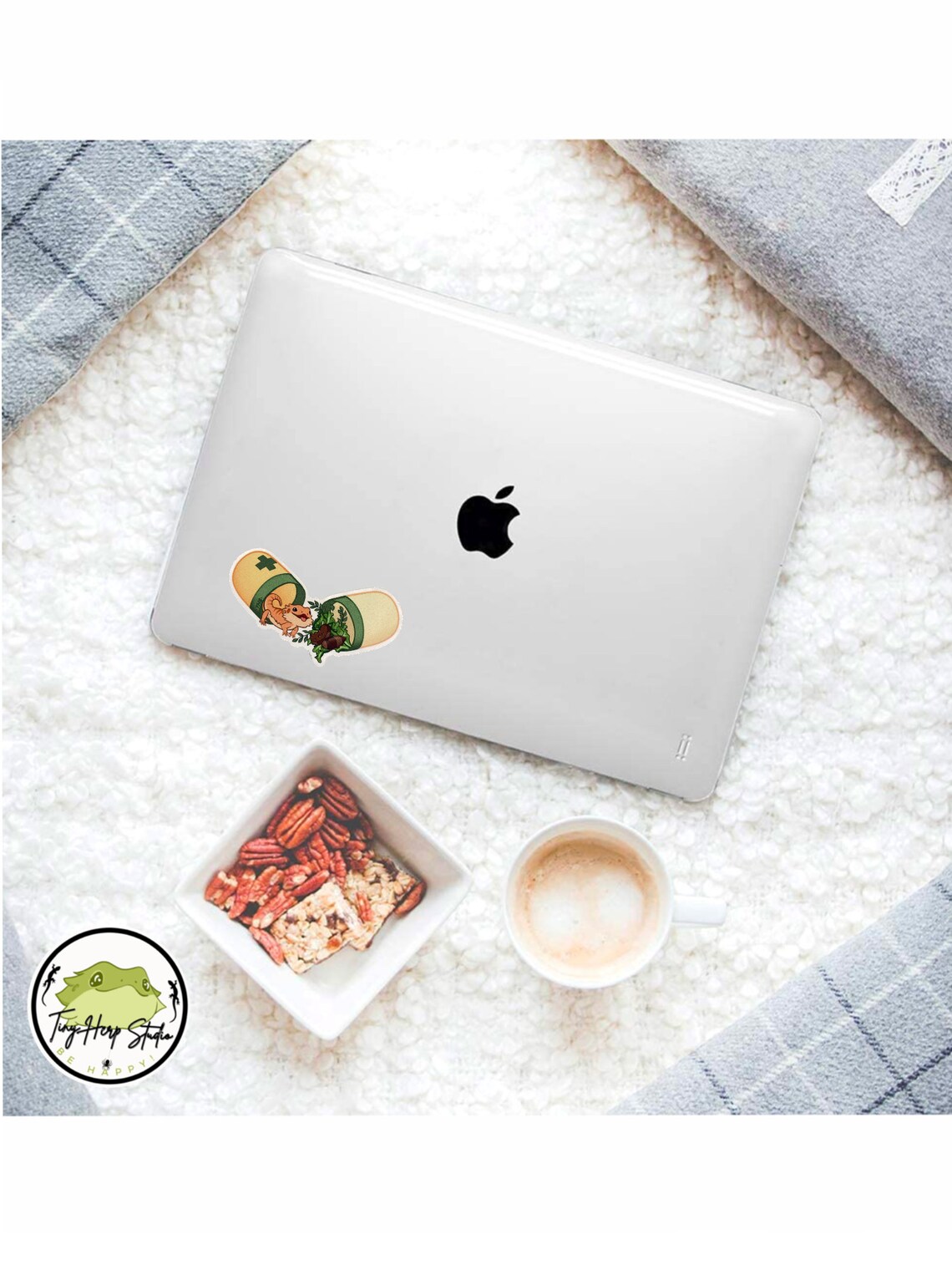 Bearded Dragon Pill Sticker - Etsy
