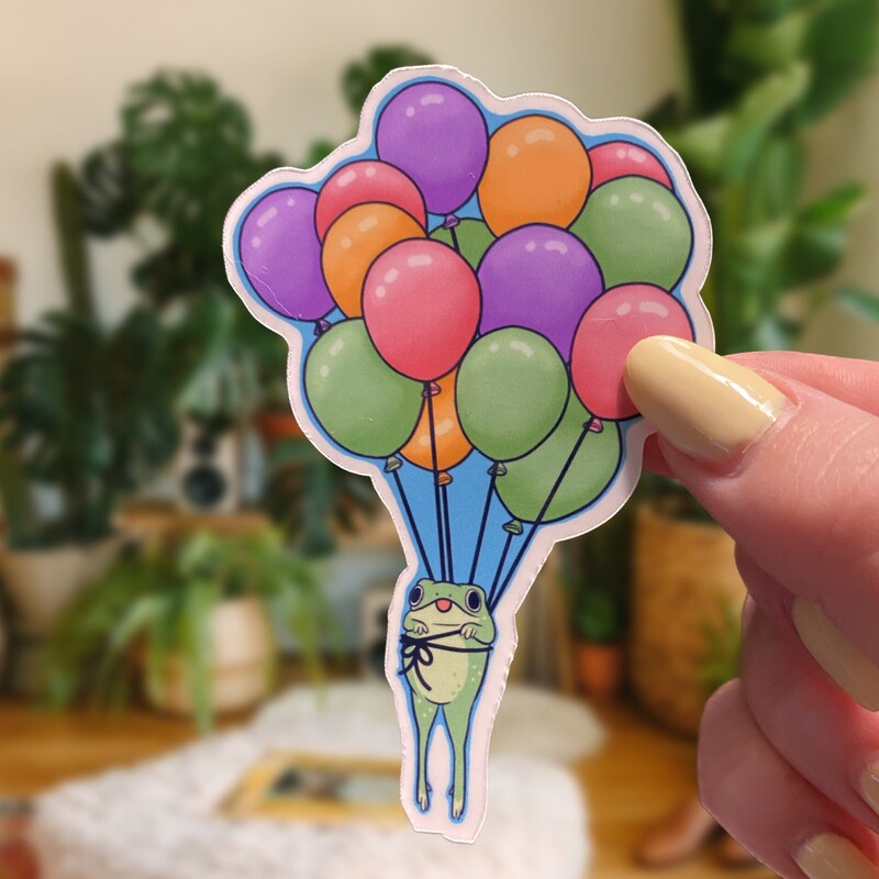 Balloon Stickers - Etsy