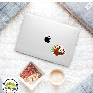 Valentines Chocolate Strawberry Snake Sticker - Etsy