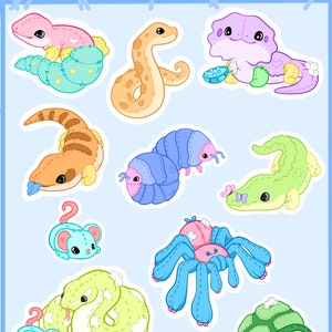 Plush Pals Sticker Sheet - Etsy