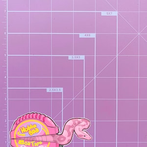 Boa Constrictor Bubble Gum Sticker - Etsy