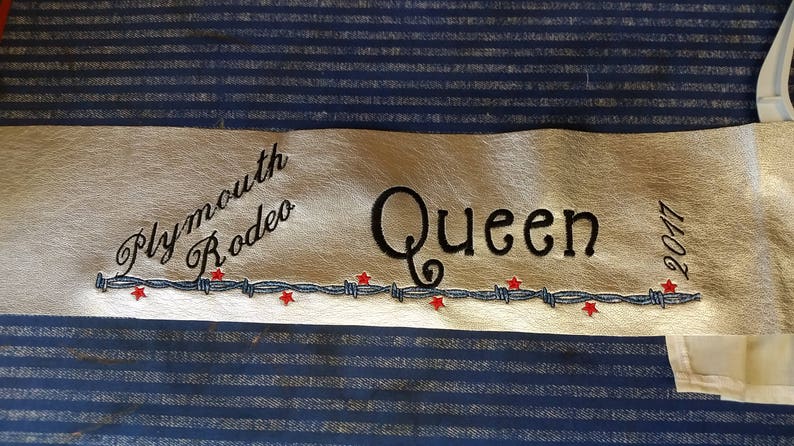 Pageant Queen Sashes rodeo - Etsy