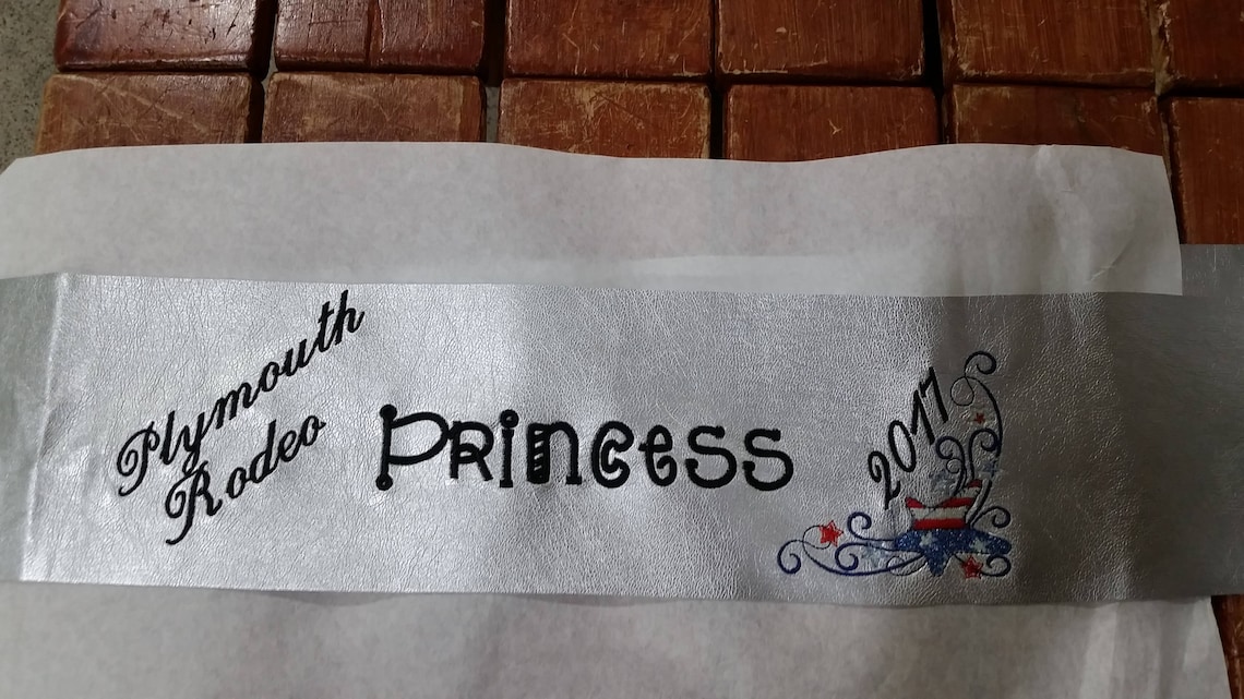 Pageant Queen Sashes rodeo - Etsy
