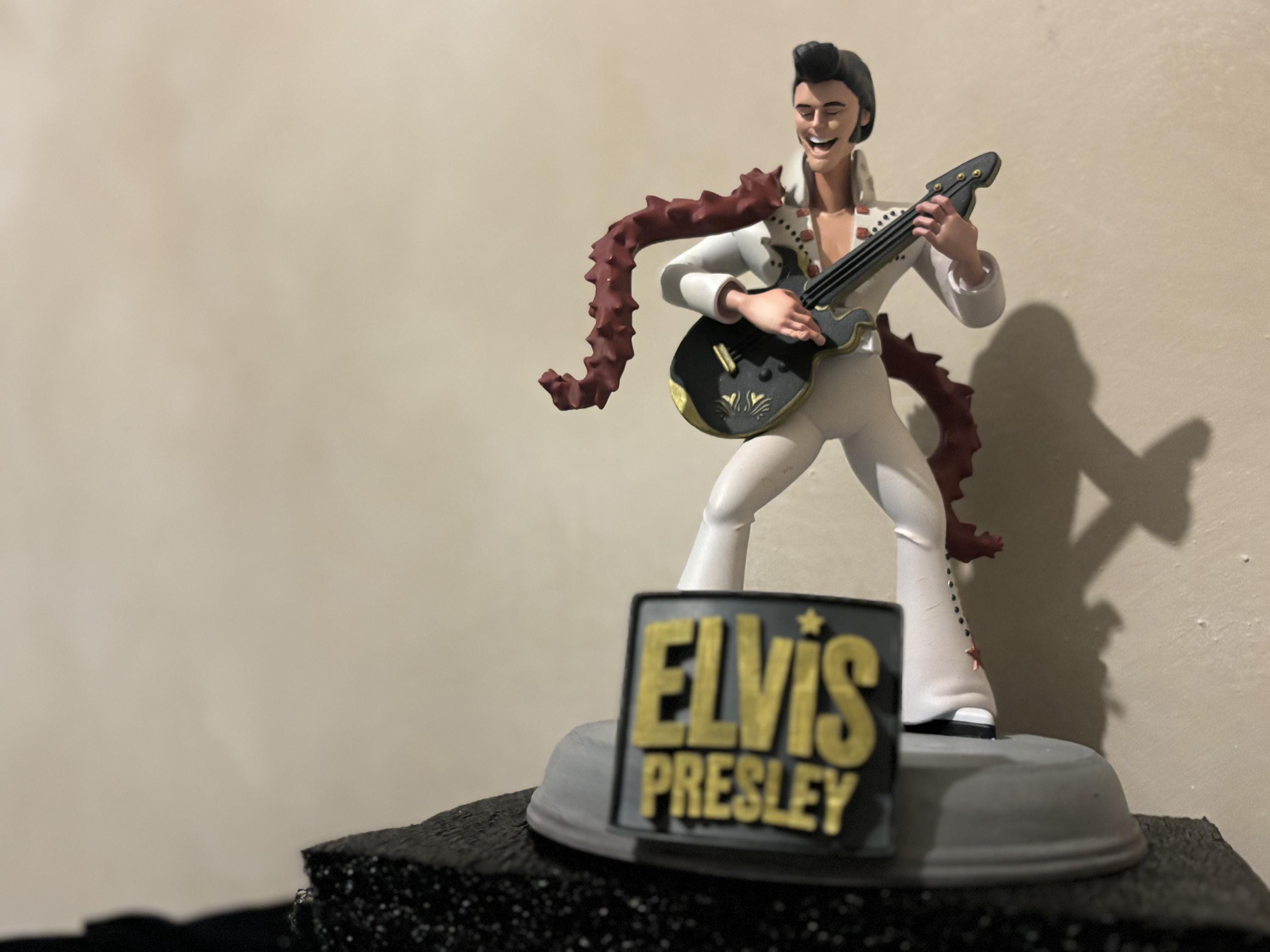 Elvis Presley 3D Cartoon Figure - Hand-painted Unique Gift - Iconic ...