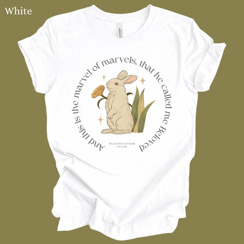 CS Lewis Quote Shirt, Chronicles of Narnia Shirt, the Last Battle, He ...