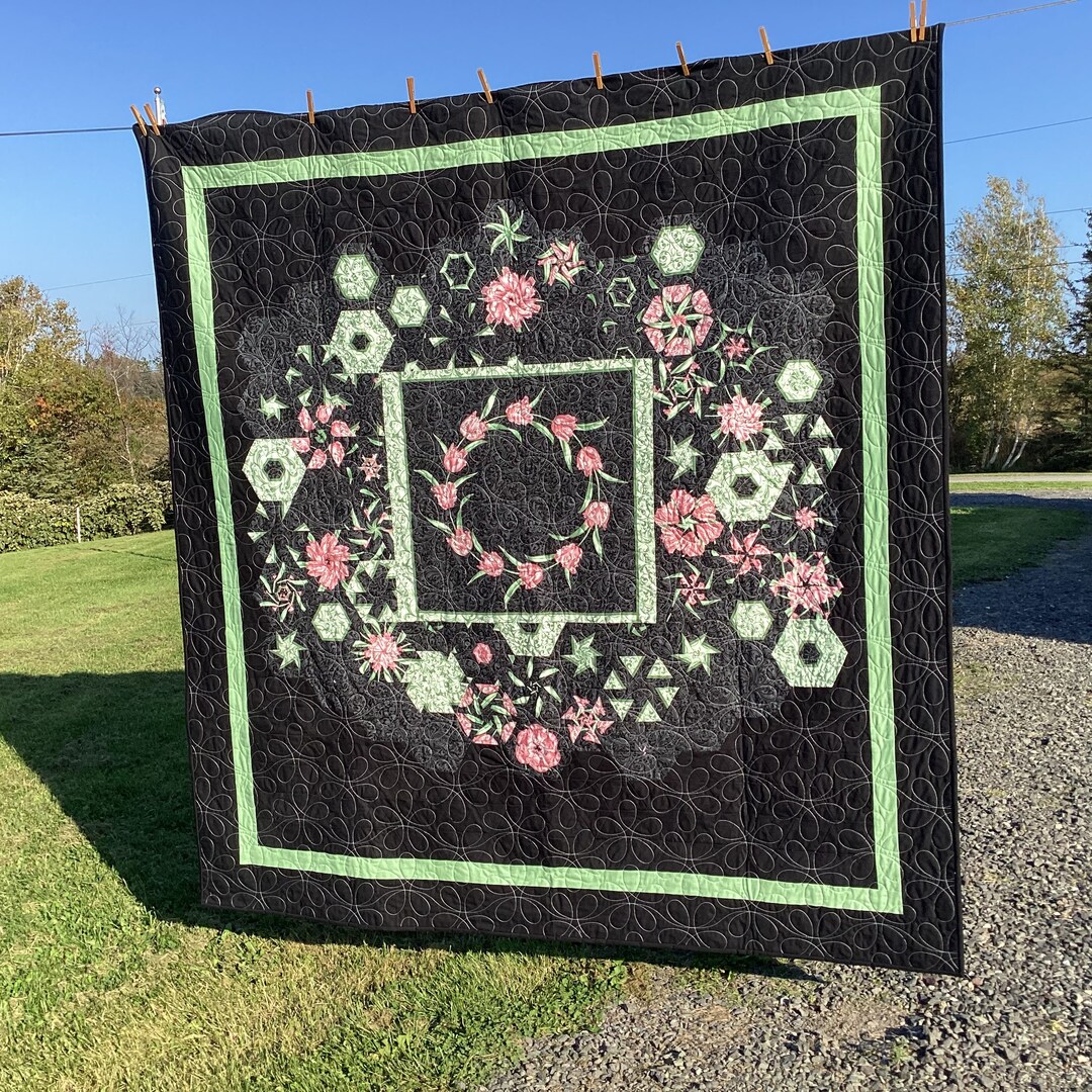 One Block Wonder Quilt Pattern, Can Be Personalized, Tulips All Year ...