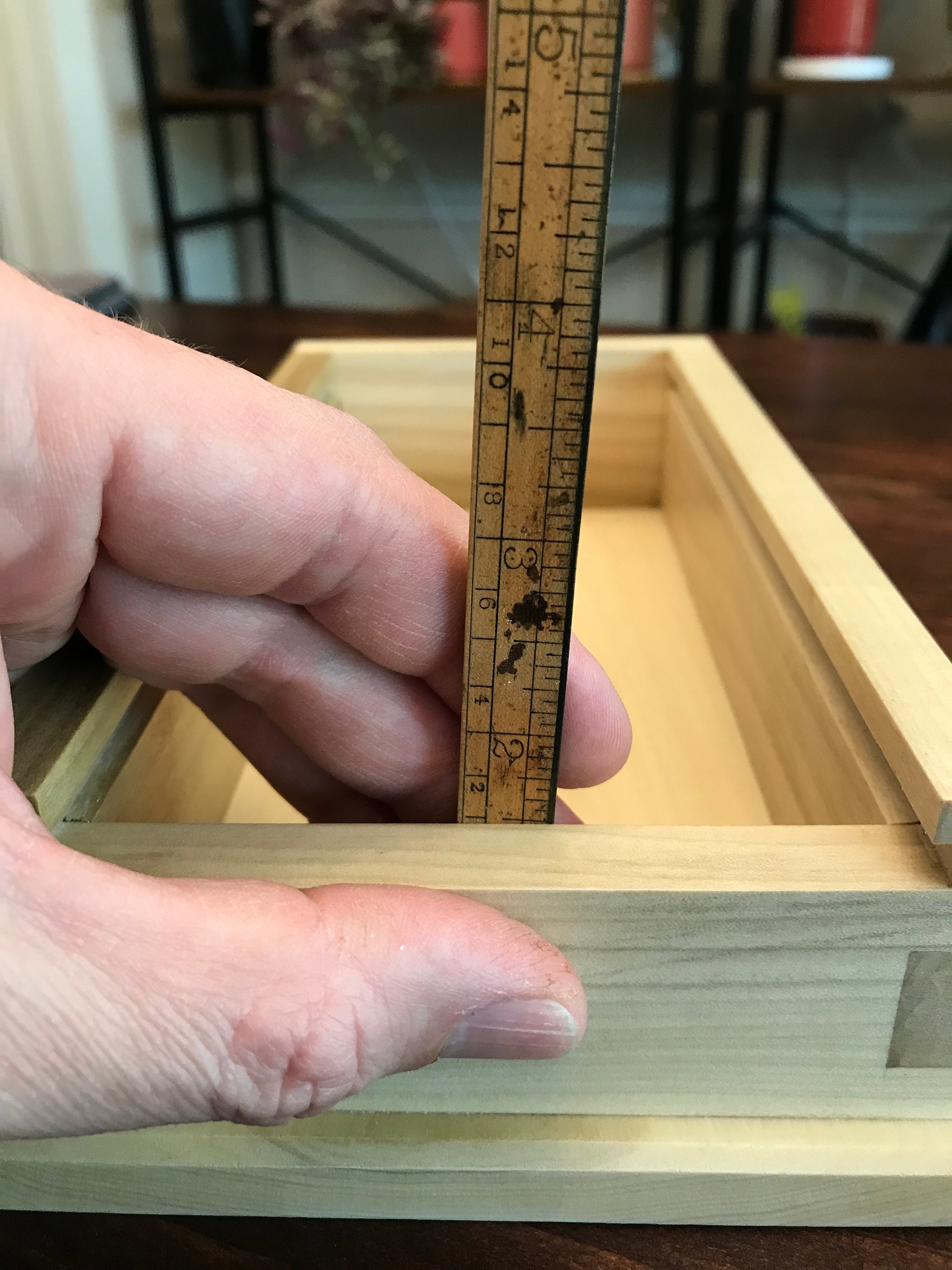 Small Slide Top Dovetail Box in Poplar - Etsy