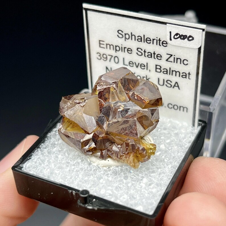 Sphalerite, Empire State Zinc Corp Mine #4, 3970 Level, Balmat, New York, USA - Etsy