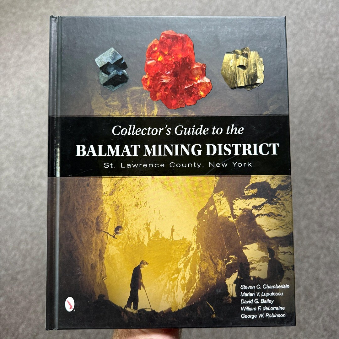 Collector's Guide to the Balmat Mining District, Chamberlain Et. Al. - Etsy