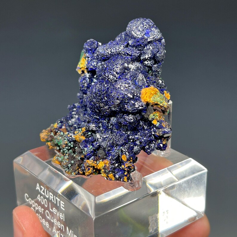 Azurite, Copper Queen Mine, Bisbee, Cochise County, Arizona, USA - Etsy